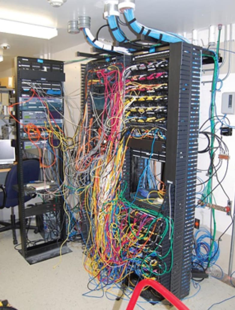 Cabling Before and After Photos - The Navicon Group | Transforming ...