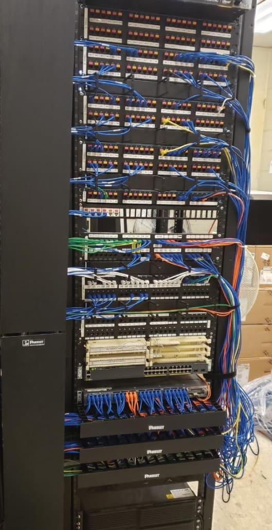 Cabling Before and After Photos - The Navicon Group | Transforming ...