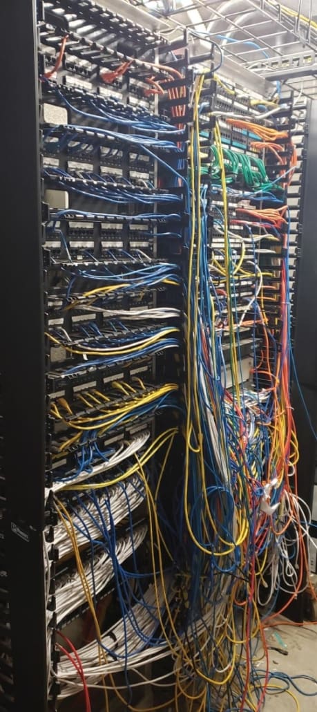 Cabling Before and After Photos - The Navicon Group | Transforming ...